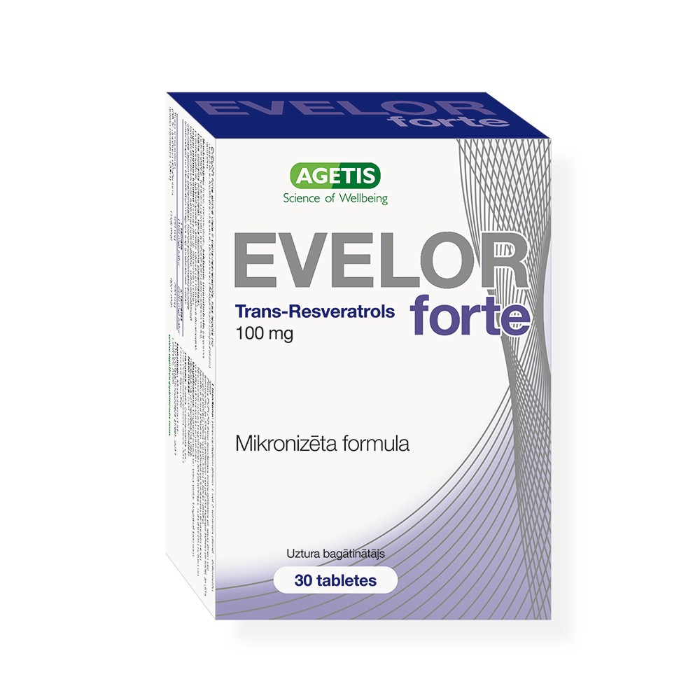 Evelor Forte 100mg tabletes N30 | BENU.LV – tava aptieka