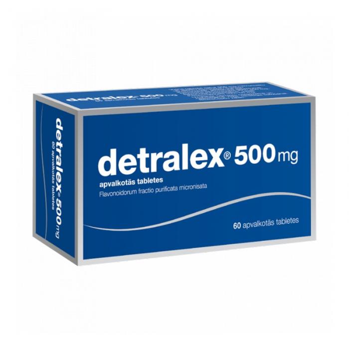 DETRALEX 500 mg apvalkotās tabletes N180 | BENU.LV – ap