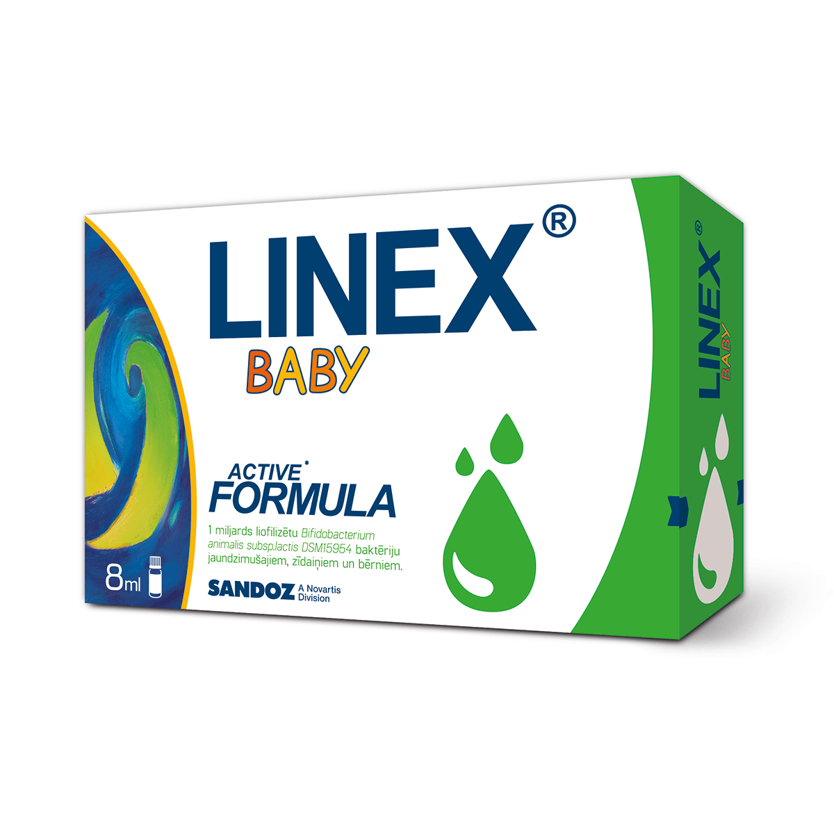 LINEX Baby pilieni 8 ml | BENU.LV – e-Aptieka vienm ...