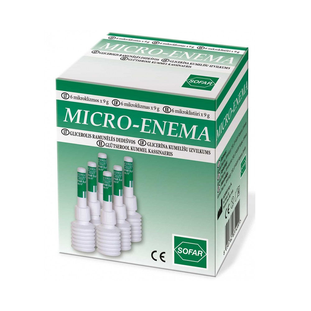 Micro-enema mikroklizmas 9g N6 | BENU.LV – e-Aptie ...