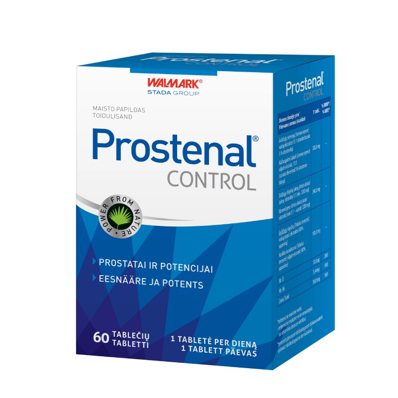 PROSTENAL Control tabletes N60 | BENU.LV – e-Aptieka ...